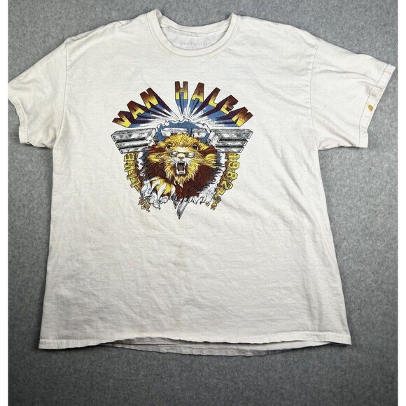 Van Halen | Shirts | Van Halen 982 Graphic Band Tshirt Live Rock ...